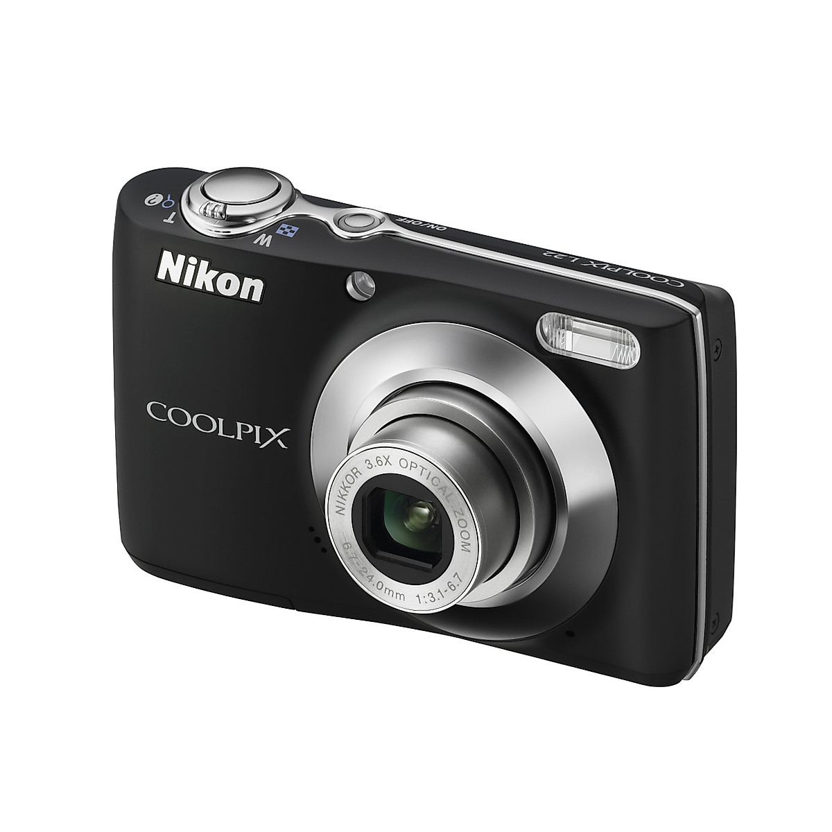 Nikon Coolpix L22 12.0MP Digital Camera with 3.6x Optical Zoom and 3.0-Inch LCD (Black) (OLD MODEL)