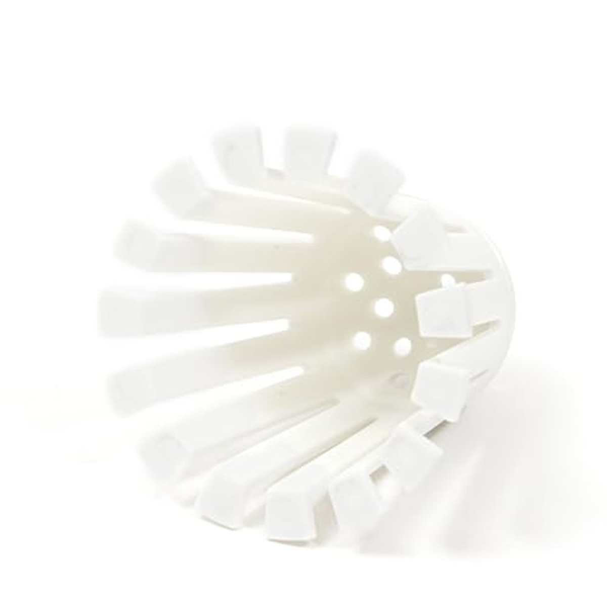 TubShroom Toss 21pk Disposable Bath Tub Drain Strainers - Hair Catcher Snare for Shower Bathtub to Prevent Clogged Drains, Traps Human and Pet Hair, One Year Supply (White)