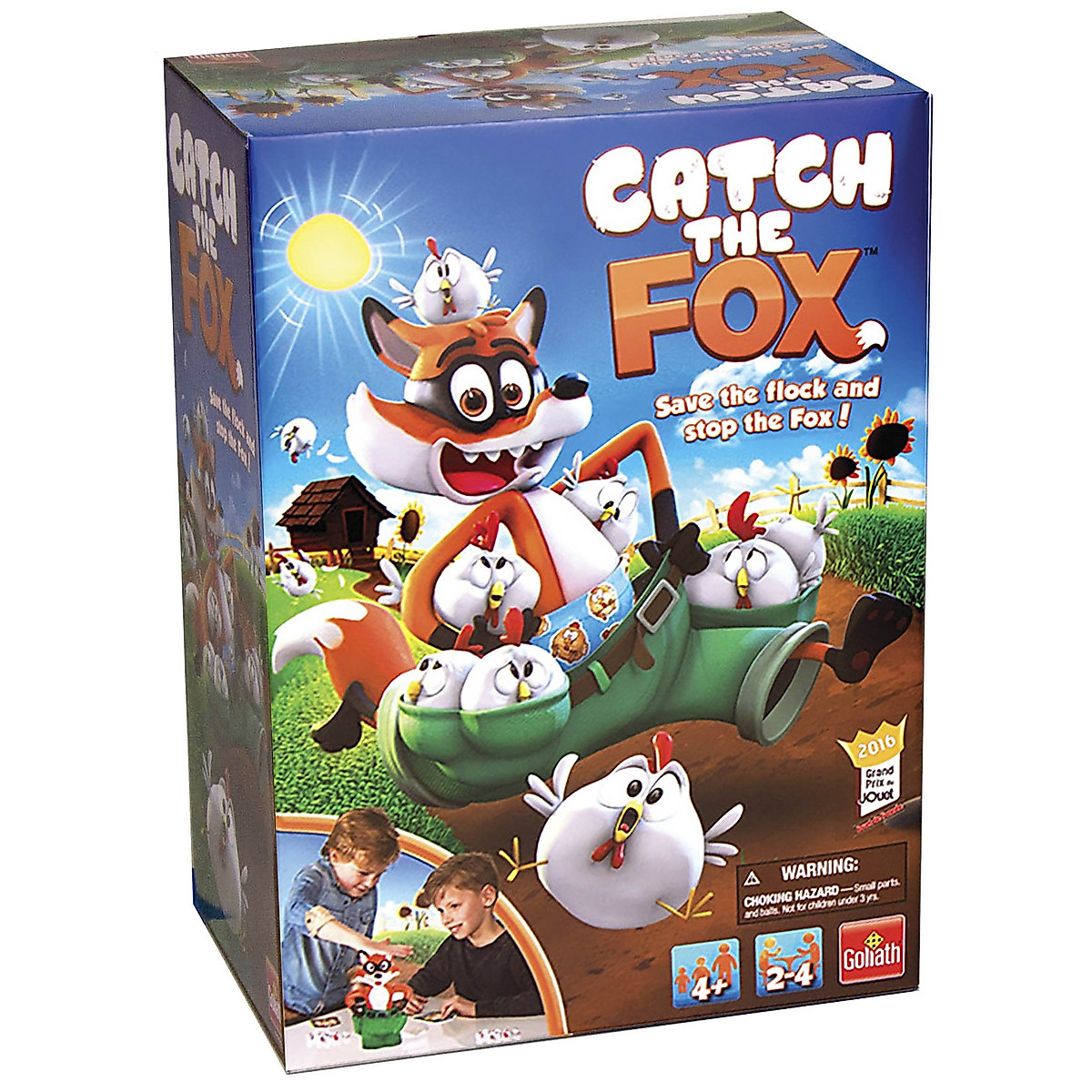 Catch The Fox - Collect The Most Chickens When The Fox Loses His Pants Game! by Goliath, 48 months to 1188 months