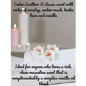 Just Whipped Haircare|Ultra Rich 24 Hr Luxury Body Butter-8 Oz.| Moisturizing| Free of Parabens, Sulfates, Silicones, Pthylates (Cedar Leather)