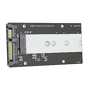 Gaeirt SSD Converter Adapter, Mass Storage Interface SSD Converter Card Easy to Use PCB Material for B Key M.2 NGFF SSD
