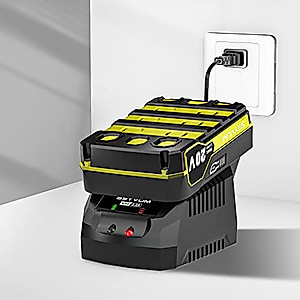 SEYVUM 20V Lithium Battery - 2.0Ah Li-ion Battery Packs for DCBL2006 Cordless Leaf Blower, Long Life Battery Work DCBL2006 Cordless Leaf Blower