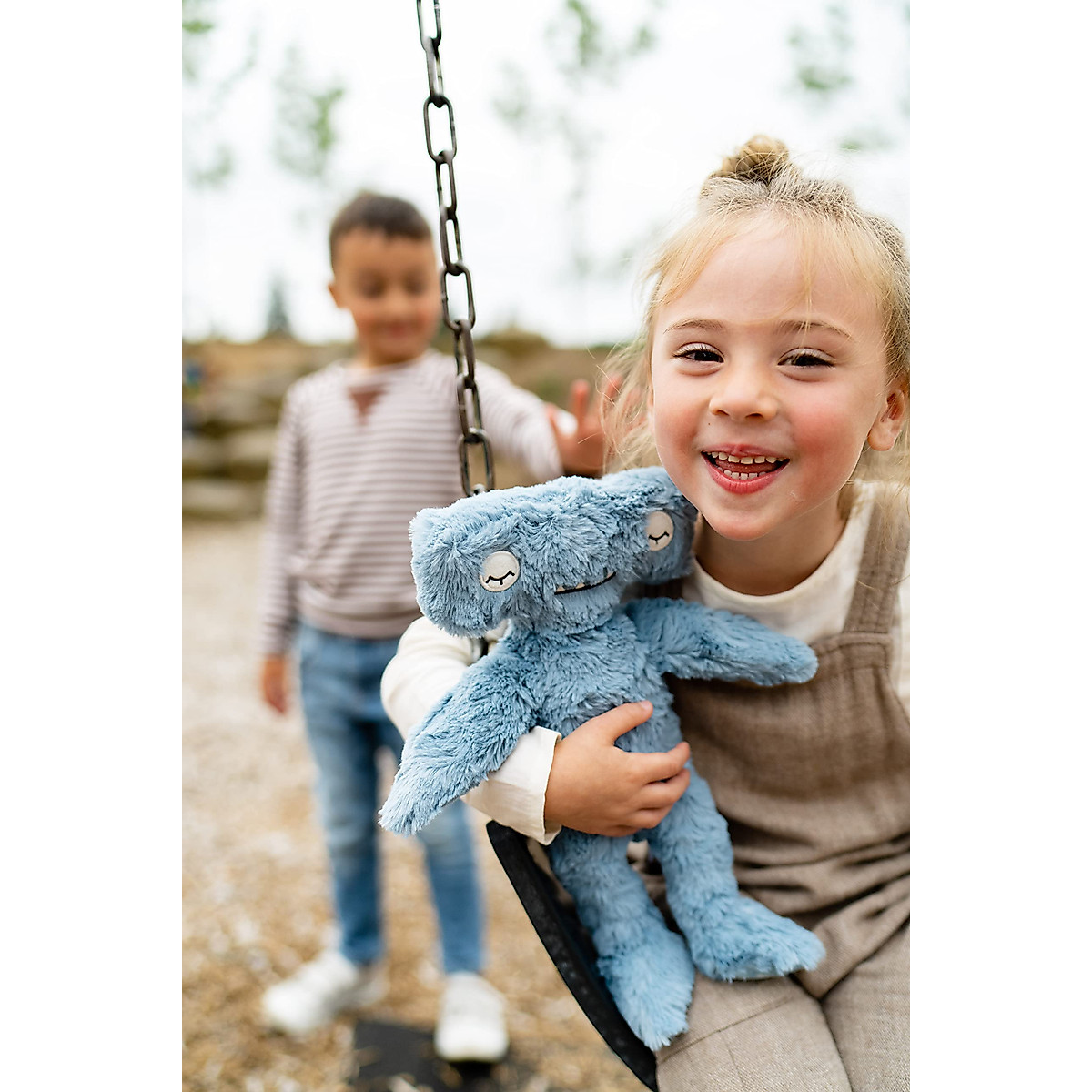 Slumberkins Hammerhead Kin Board Book and Stuffed Animal Set | Promotes Conflict Resolution, Social Skills & Responsibility | Social Emotional Learning & Development | 14” Soft Plush