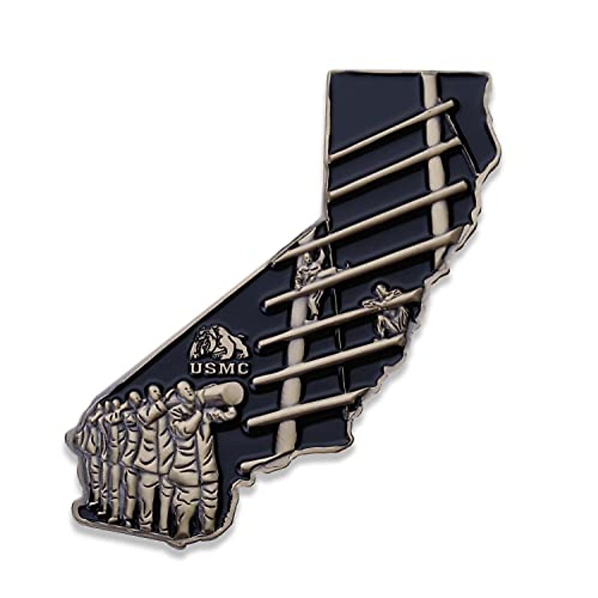 MCRD San Diego Challenge Coin - USMC Marine Corps Recruit Depot Military Coin - Challenge Coin Designed by Marines for Marines! Officially Licensed