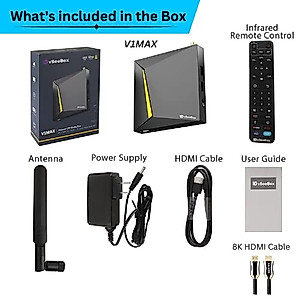 New 2023 vseeBox v1max with Backlit Android TV Box (4GB RAM + 32GB ROM) Fast Delivery 3 Days