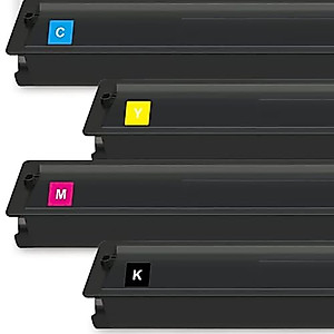 SAIDING T-FC505U Remanufactured Toner Cartridge Compatible for Toshiba T-FC505U-K T-FC505U-C T-FC505U-M T-FC505U-Y e-Studio 2505 3005 3505 4505 5005 Printer (1Black 1Cyan 1Magenta 1Yellow)
