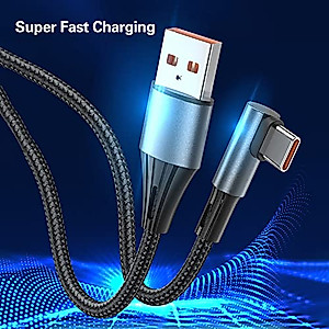 BGNTBUK Se425 Cable 1m 100w Fast Charging Cable 6a Type C Fully Compatible Protocol Super Fast Charging Nylon Braided Charging Data Cable Lighting Cable