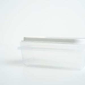 Unica Food Storage Container, with Airtight Lid, Stackable Rectangle Meal Prep Container, BPA-Free, Microwave, and Freezer Safe, Set of 3, 18 oz, 4.5x4.5x2.51 in