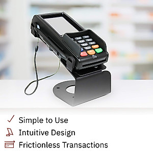 Discount Credit Card Supply DCCStands Fixed PAX S300 and SP30 PIN Pad Holder Stand - Screw-in and Adhesive