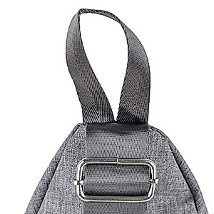 WESTEND Crossbody Polyester Sling Bag Backpack with Adjustable Strap