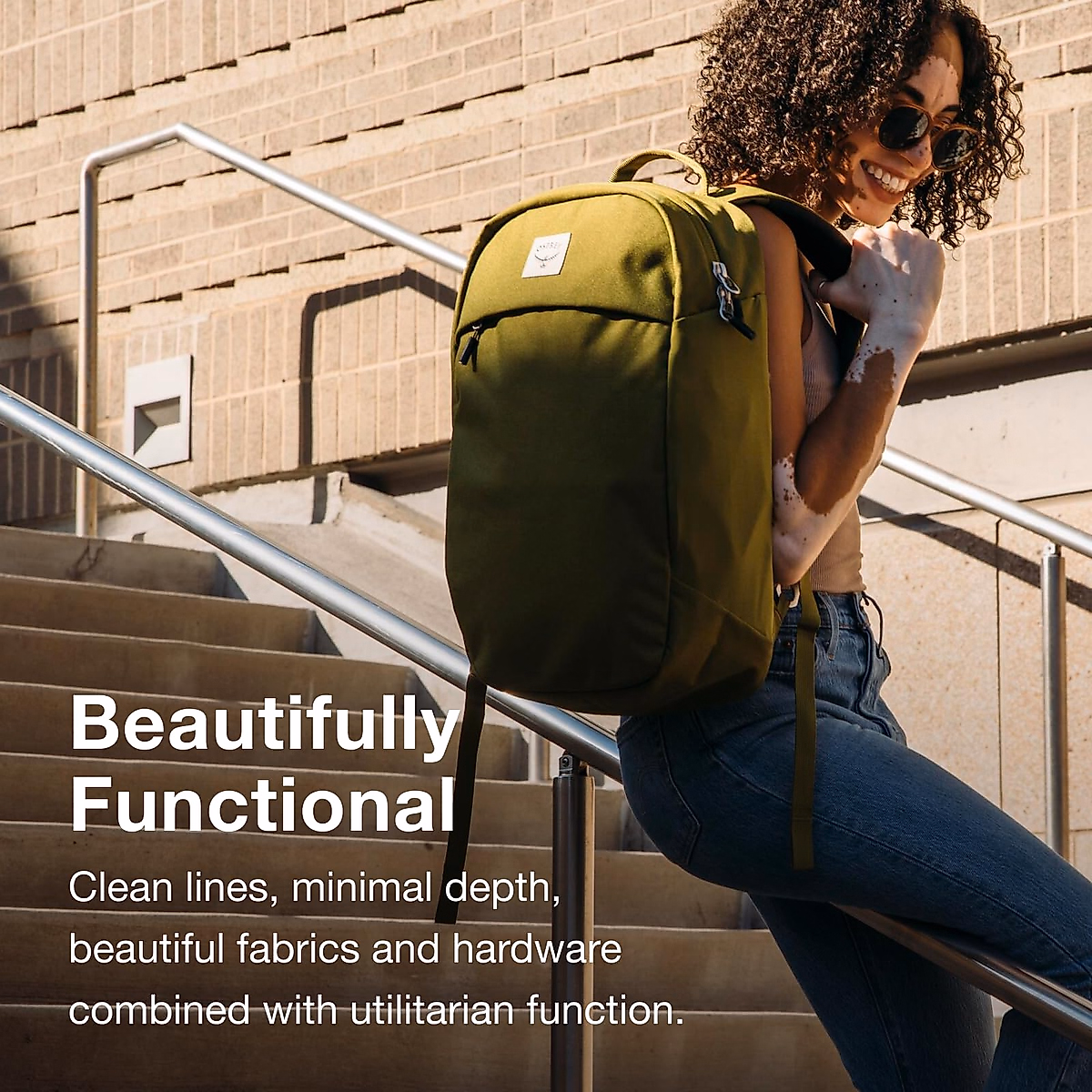 Osprey Arcane Large Laptop Backpack, Stonewash Black