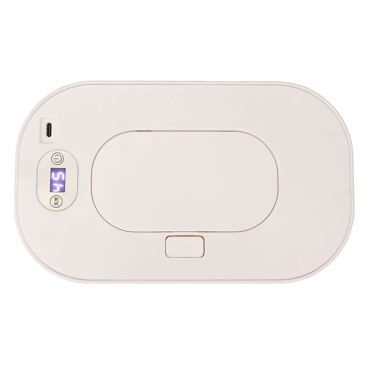 Wet Wipe Warmer, Large Capacity LED Screen, Portable Uniform Heating Heated Wipes Dispenser