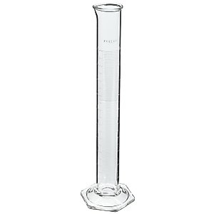 Corning Pyrex 3025-250 Glass 250mL "To Contain" Economy Graduated Double-Metric Calibrated Cylinder