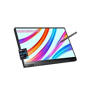 LG Gram 16'' 2-in-1 Ultra-Lightweight Laptop, WQXGA IPS (2560 x 1600) 16:10 TouchDisplay, Intel Evo i7-1165G7, 21 hr BatteryLife, Wi-Fi 6, Thunderbolt4, Stylus Pen, Win 11(16GB RAM. 512GB PCle SSD)