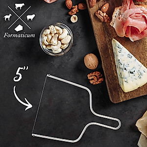 Formaticum Replacement Cheese Slicer Wire - Replacement Wire for Cheese Cutter - Cheese Cutter Wire Replacement - Cheese Slicer Wire Replacement - Cheese Wire Cutter - Wire Cheese Slicer - 5 Inches