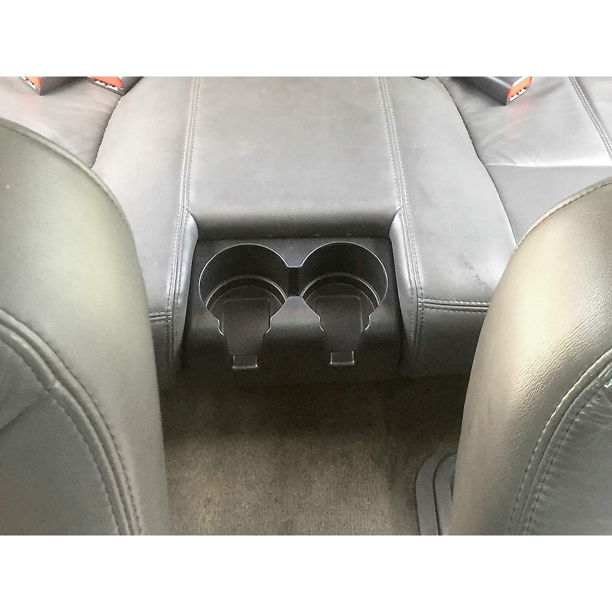 Red Hound Auto Compatible with Chevrolet GMC Colorado Canyon 2004-2012 Bench Seat Black Cup Drink Holder Drink Beverage Replaces