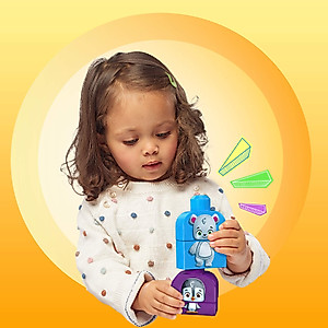 Mega Bloks Polar Friends Preschool Building Set, Plant-Based Blocks