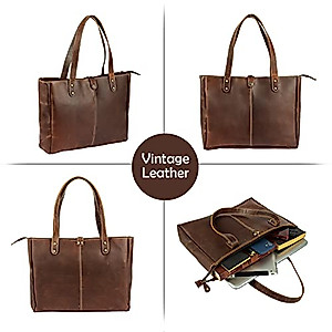 vintage crafts Buffalo Leather Handbags for Women Tote Bags Shoulder Bag Top Handle Satchel Bags Purse