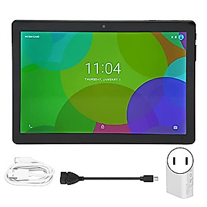 10 Inch Tablet, 100-240V 4GB RAM 256GB ROM Tablet PC 1080 X 1960 Resolution for Home (US Plug)