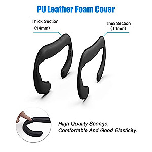 AMVR VR Headset Display Stand and Controllers Holder,Facial Interface Bracket & PU Leather Foam Face Cover Pad Replacement Comfort Set for Valve Index Headset (VR Stand + Face Cover)