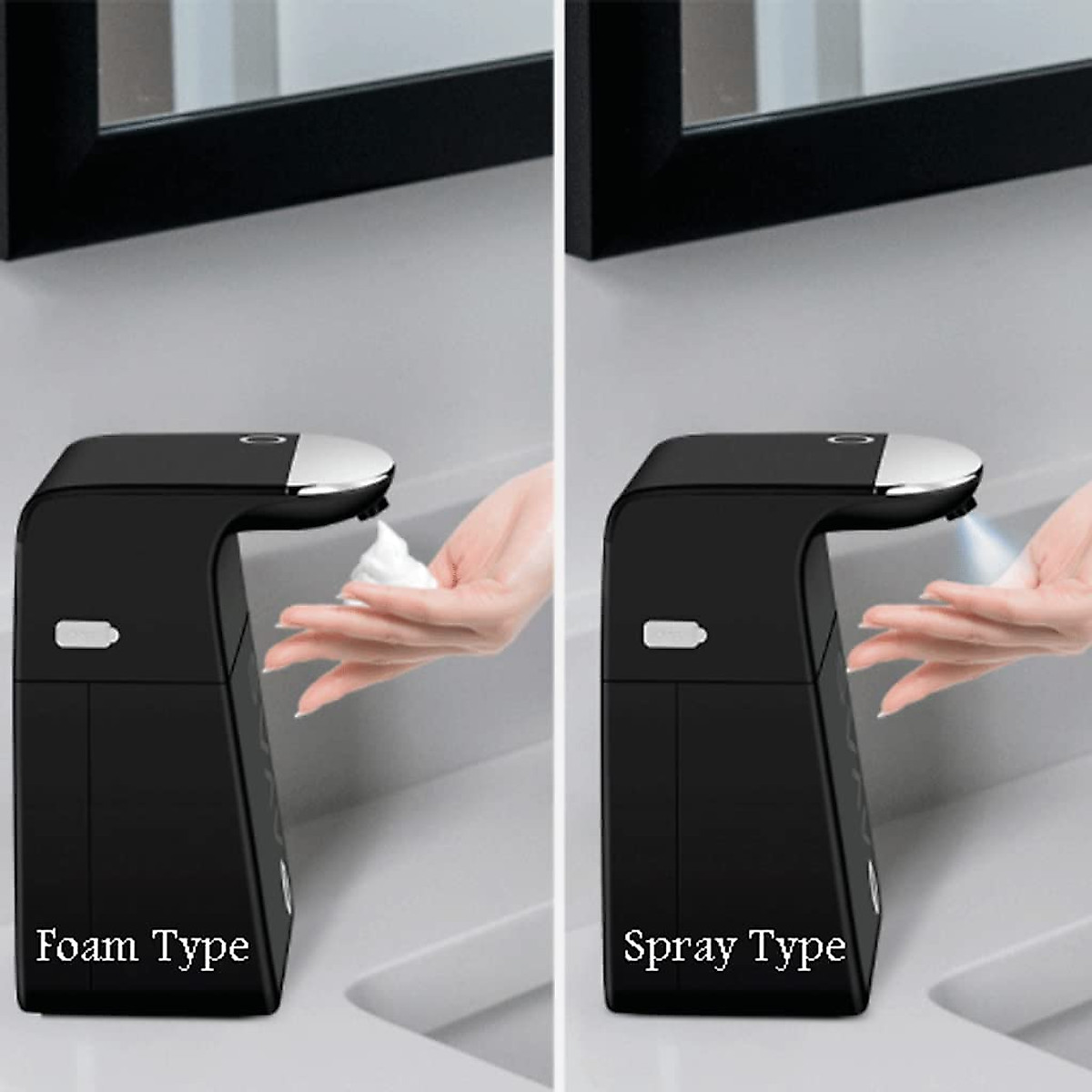 VNABO Automatic Foaming Soap Dispenser 950ml/33oz Refillable Lotion Dispensers Touchless Soap Pump Dispenser for Hotel Toilet