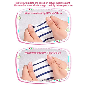 12 Pairs Newborn Baby Gloves 0-6 Months Infant Gloves Cotton Unisex Toddler No Scratch Mittens for Baby Boys and Girls (Fresh Style)