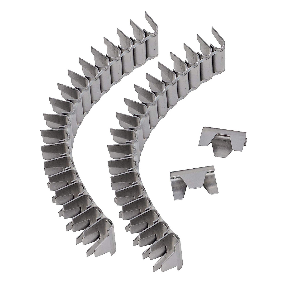 House2Home 40 Pack Upholstery Stay Wire Clips for Sofa, Couch, and Chair Spring Repair, Includes Instructions, Connectors to Attach Springing Wire to Springs
