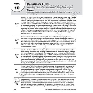 Evan-Moor Daily Reading Comprehension, Grade 6 - Homeschooling & Classroom Resource Workbook, Reproducible Worksheets, Teaching Edition, Fiction and Nonfiction, Lesson Plans, Test Prep