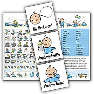 MY FIRST YEAR BABY CALENDAR