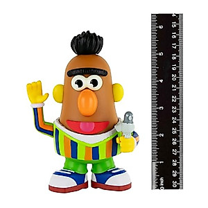 Poptaters Sesame Street Bert or Ernie - Includes 1 Character, Style Selected at Random, 14 Removable, Interchangeable Facial and Body Parts Including 1 Surprise Potato Head Piece - for Ages 8 and up