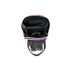DIME BAGS Club Mini Backpack | Stylish Mini Hemp Backpack with Secret Pocket (Magenta)