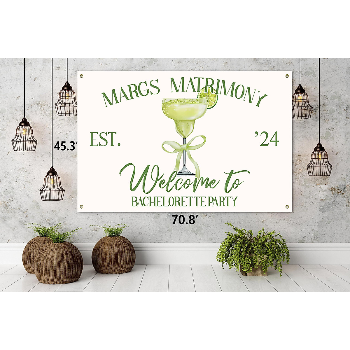 Margs and Matrimony Bachelorette Photo Backdrop, Margarita Bachelorette Party Decorations Photography Background, Margs And Matrimony Decorations, Mexican Fiesta Wedding Bridal Shower Party NM