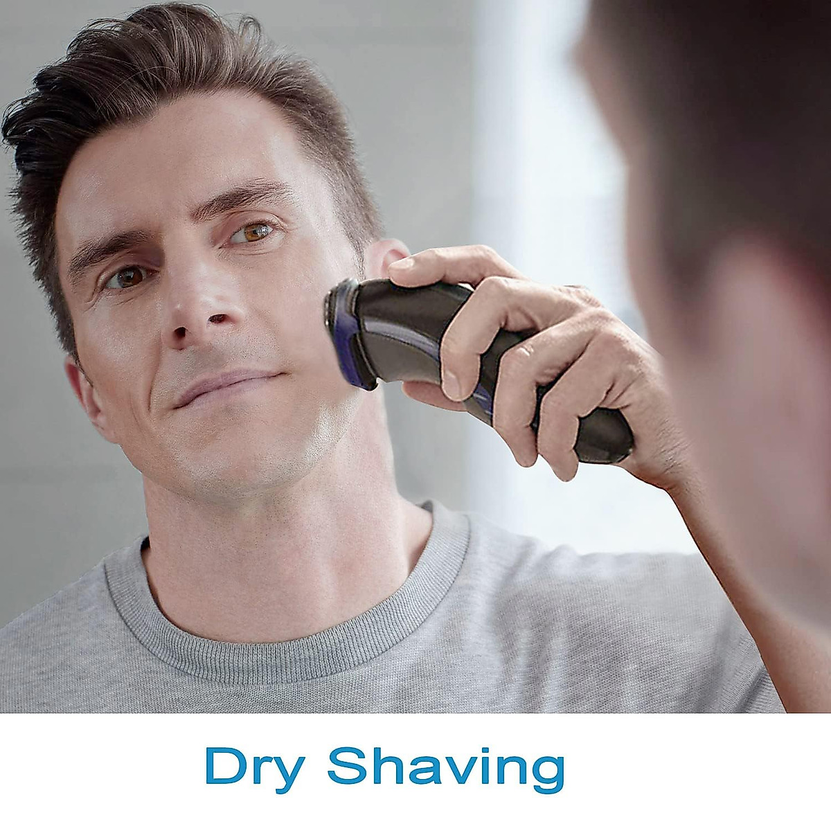 HQ8 Replacement Heads Compatible with Phlips Norelco Aquatec Shavers, Blades for Norelco Aquatec Razor PT720 AT880 AT810, 3 Pieces Pack, New Upgrade