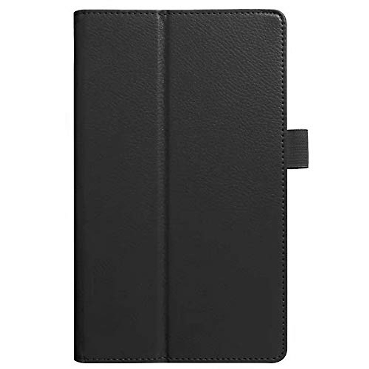 for Amazon Kindle Fire HD8 7th 8th Generation (2017/2018 Release Version) Tablet Cover,Ultra Slim Lightweight Folio Stand Leather Case for Kindle Fire HD 8 7th 8th Gen 8inch (Li-Black)