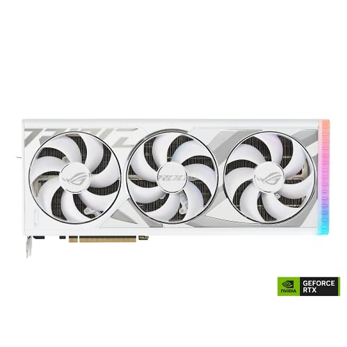 ASUS ROG Strix GeForce RTX™ 4080 White OC Edition Gaming Graphics Card (PCIe 4.0, 16GB GDDR6X, HDMI 2.1a, DisplayPort 1.4a)
