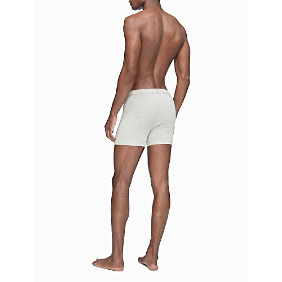 Calvin Klein Men's Cotton Stretch 7-Pack Boxer Brief, 3 Black, 2 Grey Heather, 2 White, M