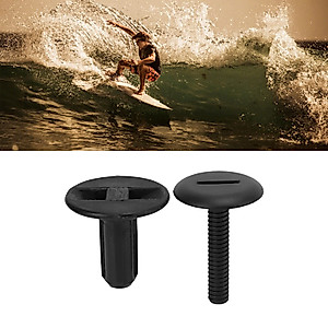 EVTSCAN Surf Board Leash Leg Rope Plug - Surfing Screw Leg Rope Plug Safety Foot Buckle Surfboard Accessory