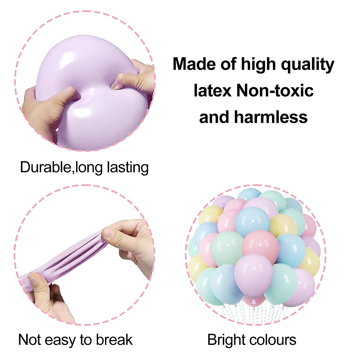 181pcs Pastel Balloon Arch Pastel Rainbow Balloon Garland Kit for Birthday Wedding,Unicorn Macaron Party Decoration Globos para Decoration de Fiestas