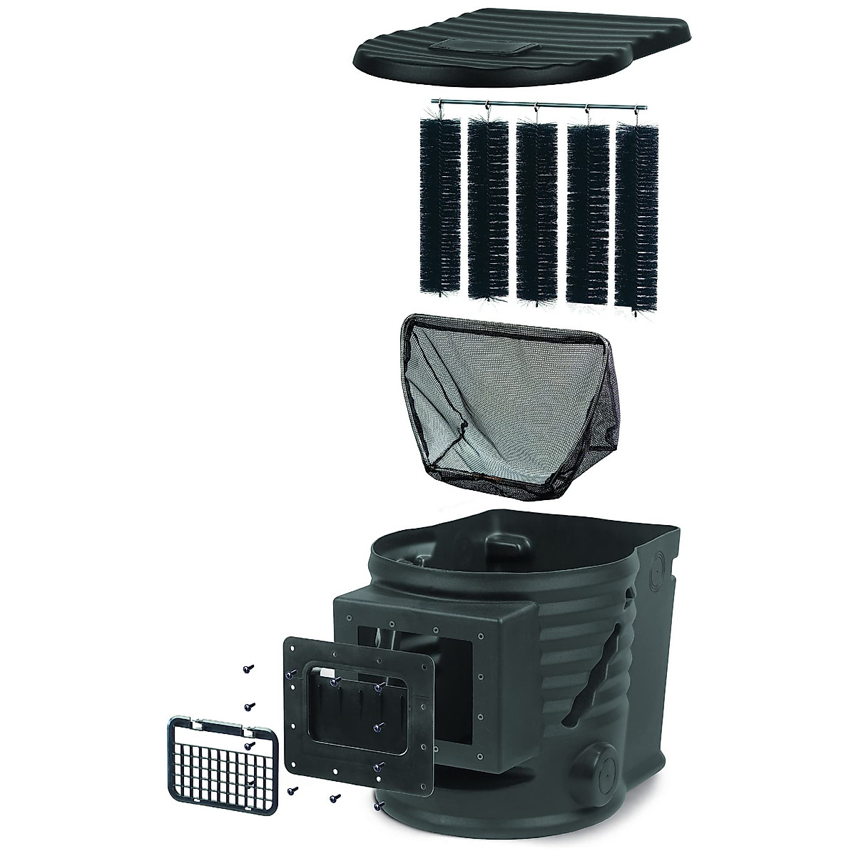 Little Giant SK5 5000 Gallon Per Hour Pond Skimmer, Black, 14940171