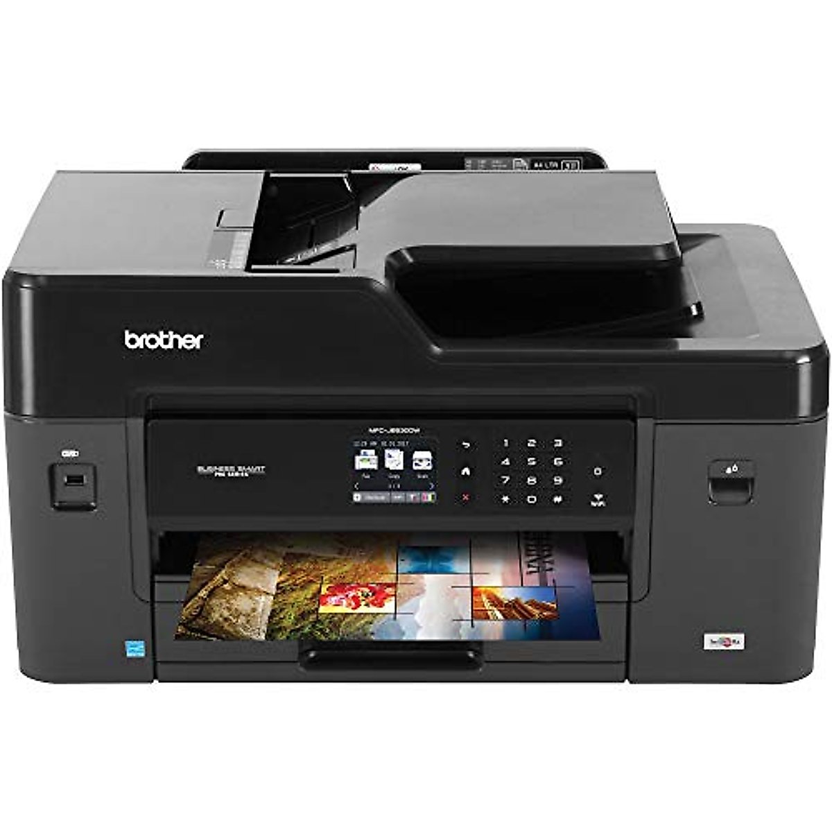 Brother MFC-J6530DW All-in-One Color Inkjet Printer, Wireless Connectivity, Automatic Duplex Printing, Amazon Dash Replenishment Ready
