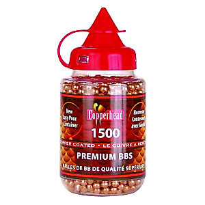 Crosman Copperhead 4.5mm Copper-Coated BBs (1500-count)