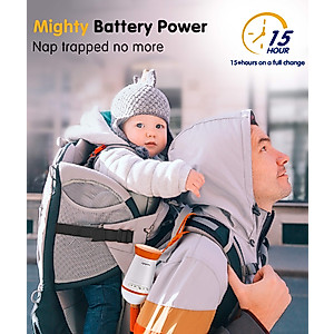 FamiSym Portable Sound Machine for Baby Kids with Night Light - Recharge Battery, 13 Soothing Sounds, Shushing Baby White Noise Machine for Sleeping, Baby Sleep Soother Registry Gift, Baby Shower