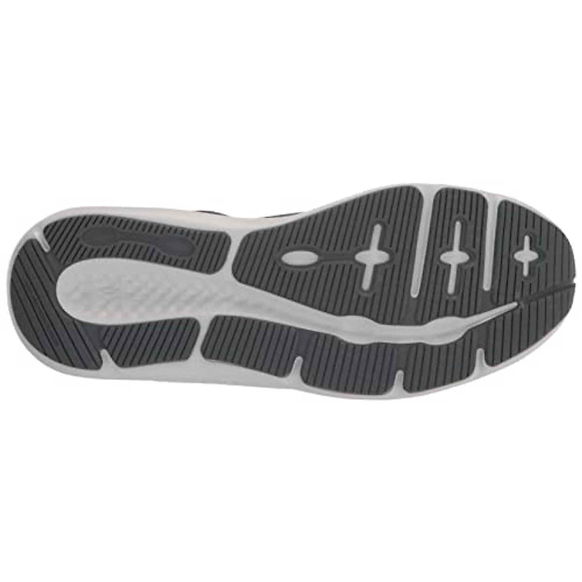 Under Armour Men's Charged Pursuit 3 Tech Running Shoe, (104) Pitch Gray/Blue Surf/Blue Surf, 12