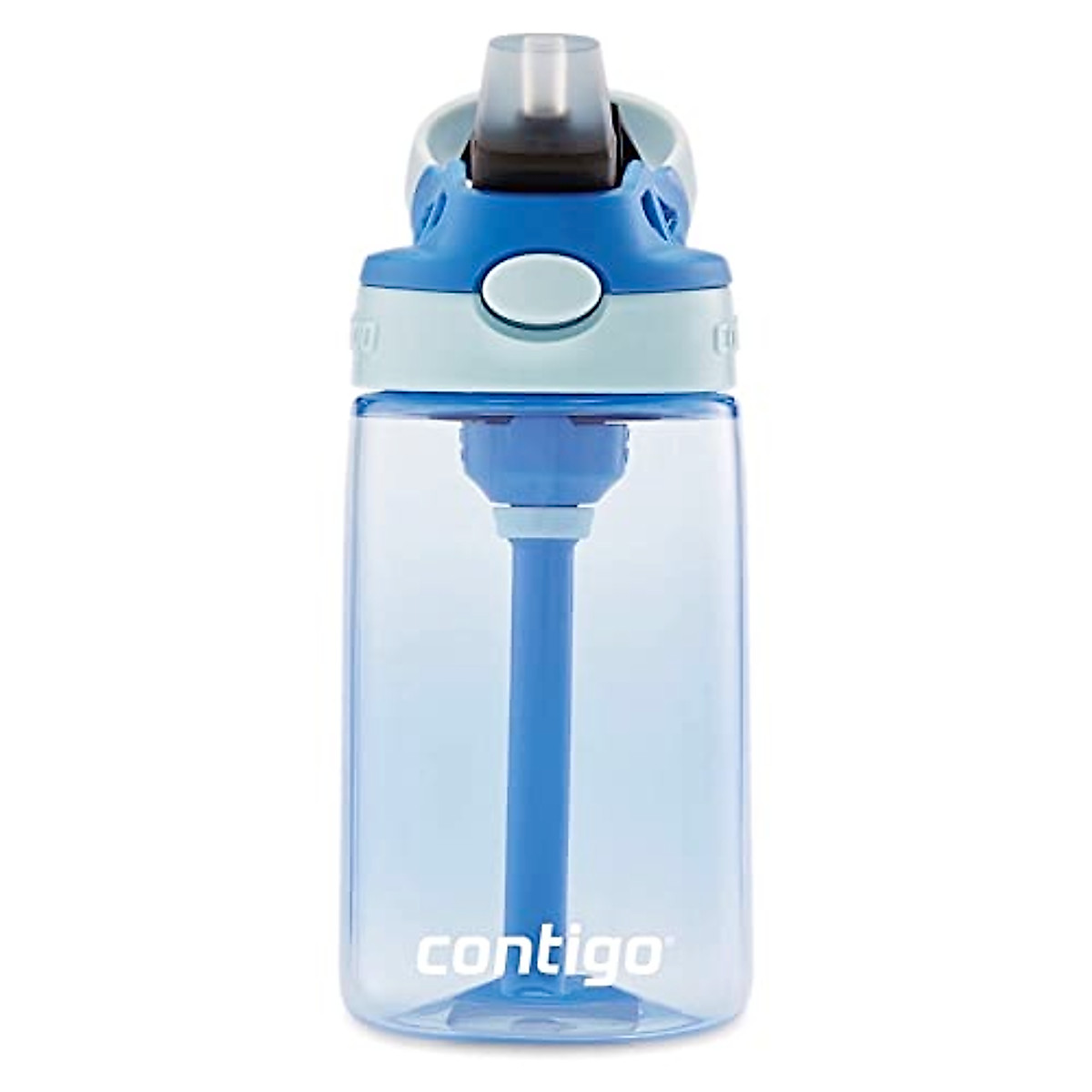 Contigo Kids Straw Water Bottle with AUTOSPOUT Lid, 14oz, Cotton Candy