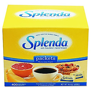 Splenda No Calorie Sweetener, 400 Count Packets