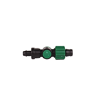 5/8" Drip Tape Loc Fittings - Irrigation - Large On/Off Valve- Gardening - QTY 10 by Growers Solution
