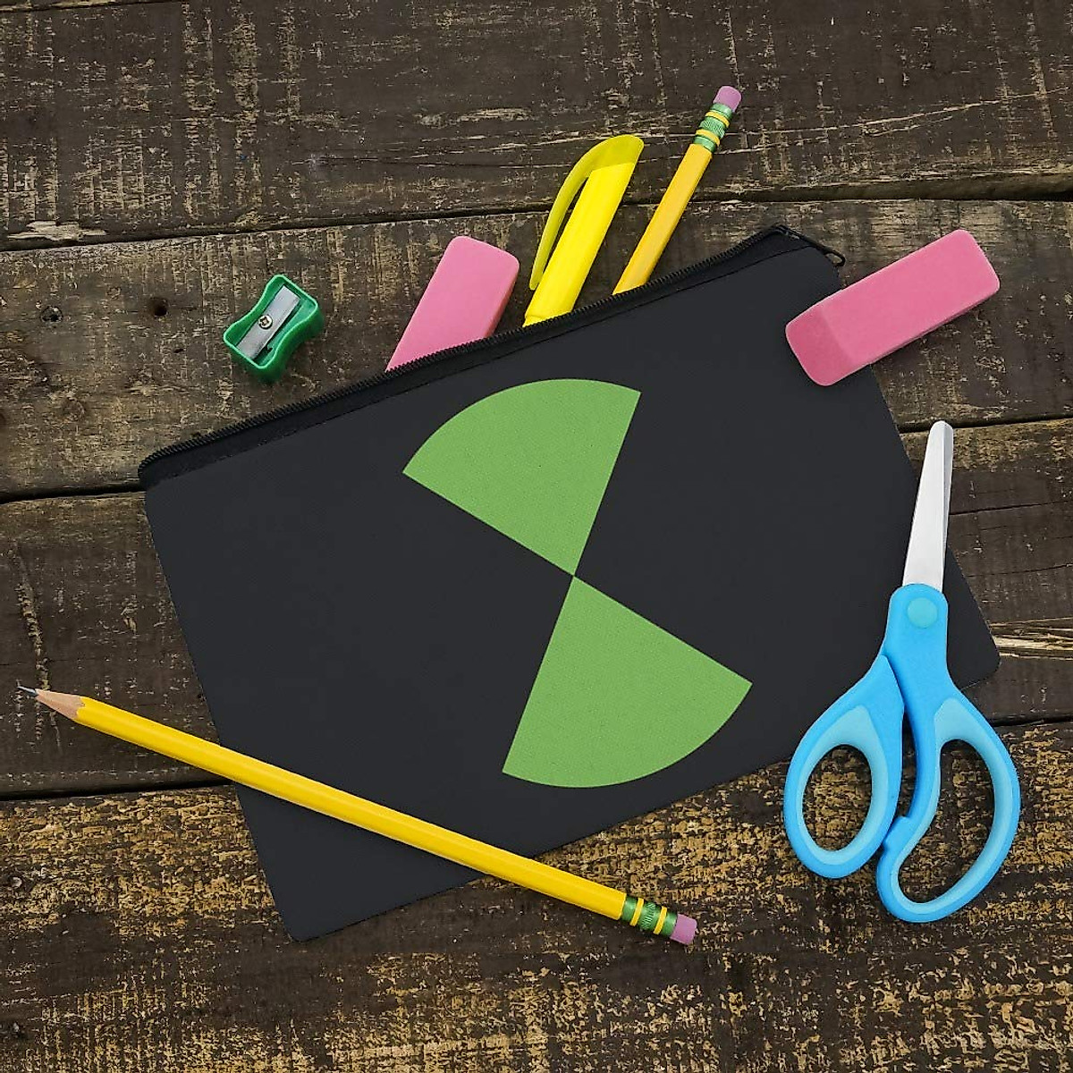 GRAPHICS & MORE Ben 10 Logo Pencil Pen Organizer Zipper Pouch Case