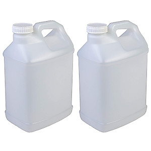 Coolbreeze Beverages Heavy Duty Mixing Containers with Pressure Sealed Lids, 2.5 Gal Jugs and Caps - Frozen Drink Mixing, Cold Brewing, Beverage Storage - 2 Pack