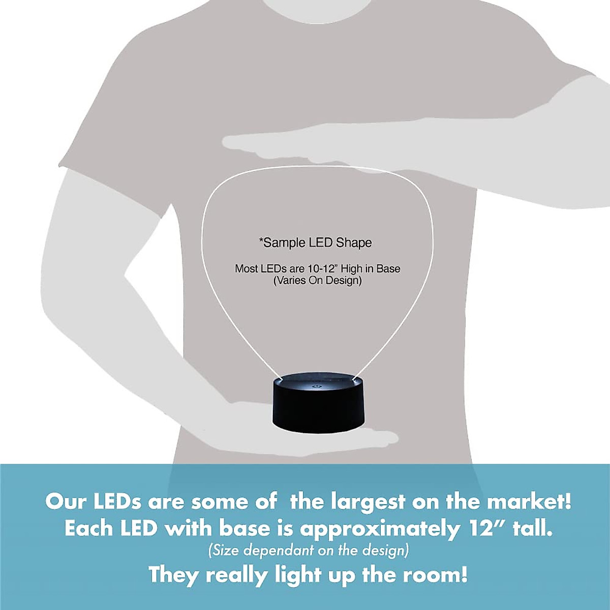 Tattoo Artist Tattoo Gun Personalized LED Sign/Lamp with Remote and 16 Changing Colors