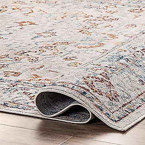 nuLOOM Cady Machine Washable Transitional Area Rug, 5x8, Beige